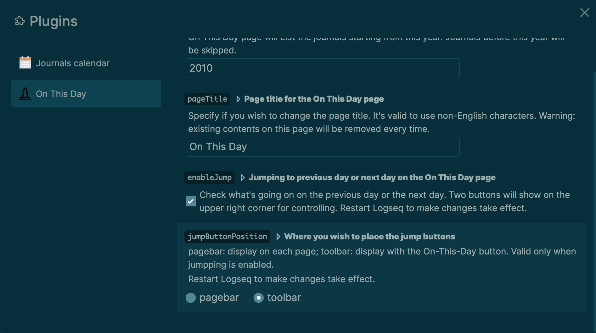 [API] registerUIItem for pagebar stops to work · Issue #9275 · logseq/logseq · GitHub