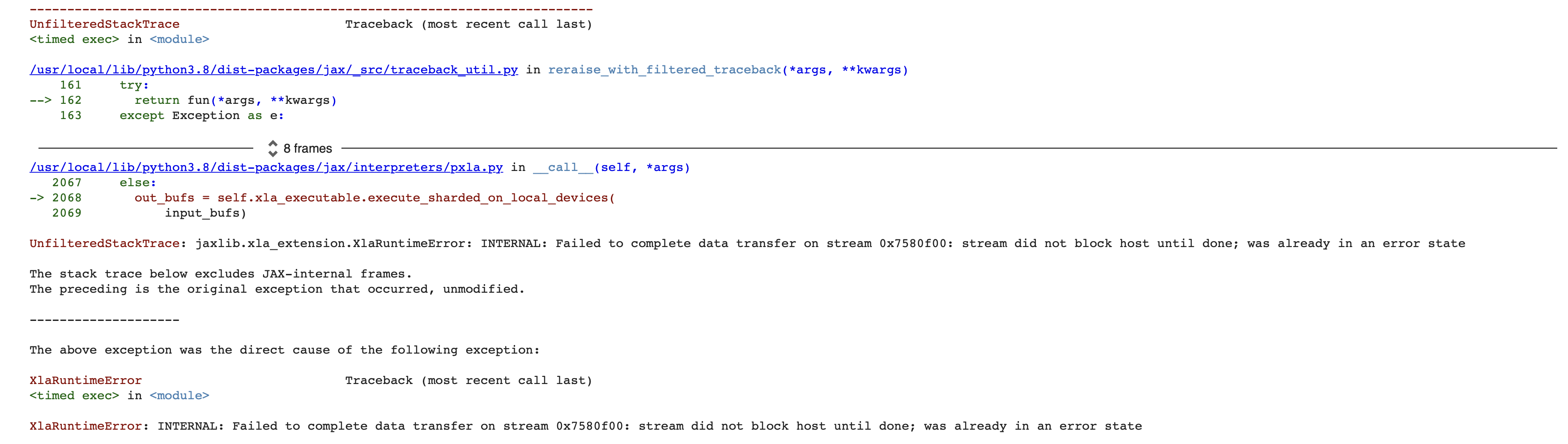 Error when running shared HMC on distributed GPUs with big dataset · Issue #1666 · tensorflow ...