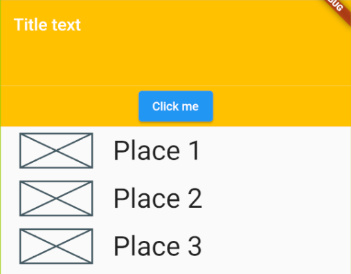 There is a half-pixel gap between `SliverAppBar` and ...