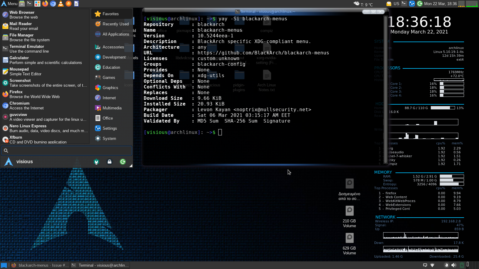 blackarch-menus · Issue #2 · BlackArch/blackarch-menus · GitHub