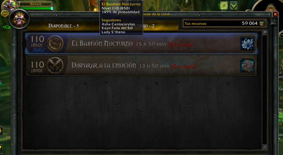 [Core] - Porcentaje de las misiones de seguidores · Issue #3869 · GuabinaCore/WoWKoi · GitHub