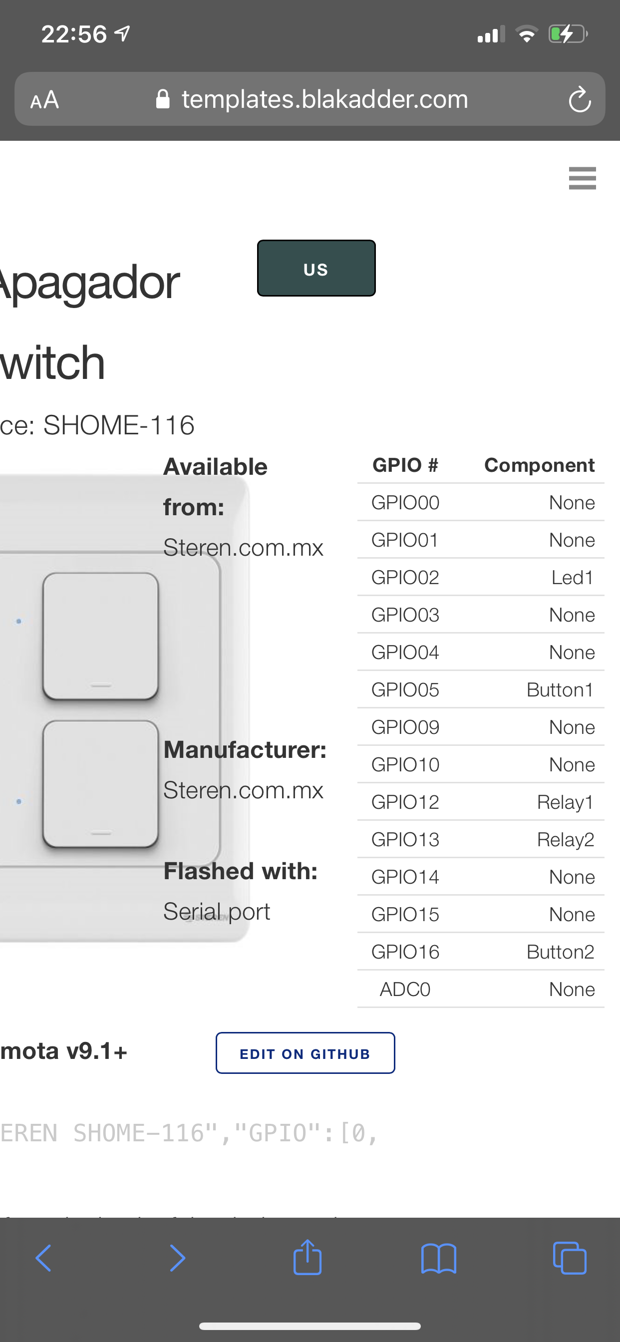 JSON TX 2way switch · Issue #1390 · RavenSystem/esp-homekit-devices ...