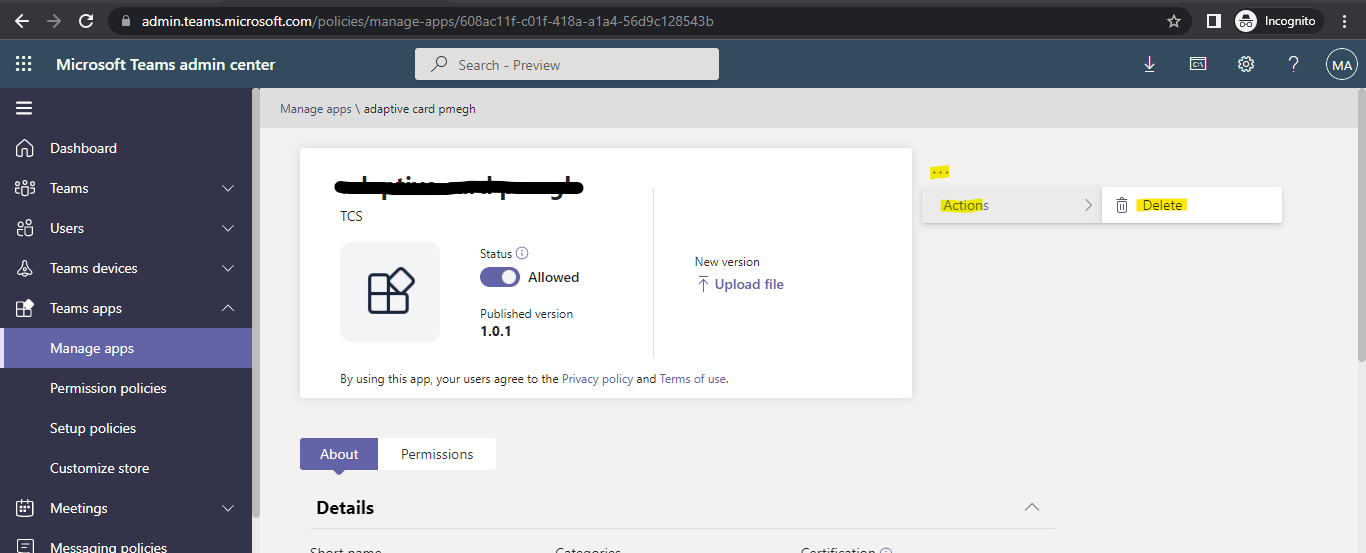 Teams Dev Portal - App with no owners · Issue #6050 · MicrosoftDocs/msteams-docs · GitHub