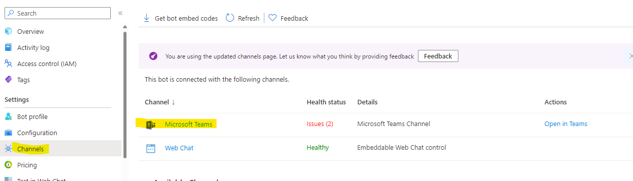 Live surveys to teams during meetings using bot framework · Issue #7191 · MicrosoftDocs/msteams ...
