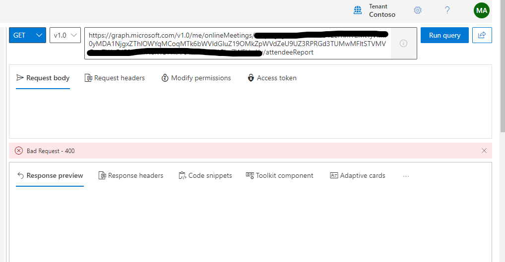 An error has occurred in /users/{userId}/onlineMeetings/{meetingId}/attendeeReport · Issue #1579 ...