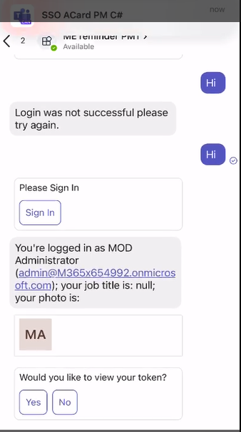 Unable to authenticate SSO in sample bot-conversation-sso-quickstart (JS) on mobile client ...