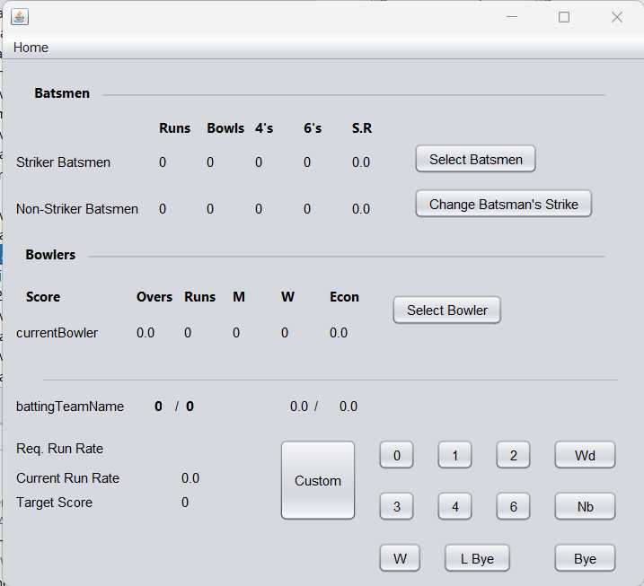 GitHub - Jaskaran-Dhaner/Cricket-Scorecard