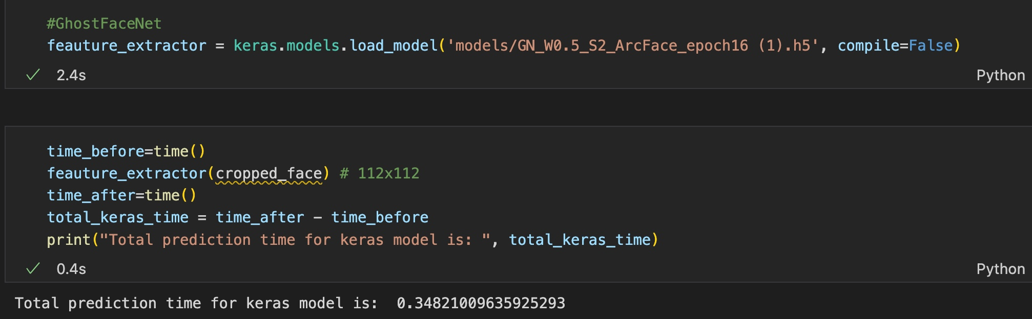 Model speed · Issue #4 · HamadYA/GhostFaceNets · GitHub