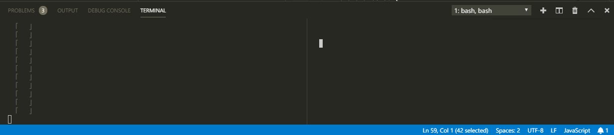 Terminal turns black and crashes VSCode after long tern using · Issue #65958 · microsoft/vscode ...