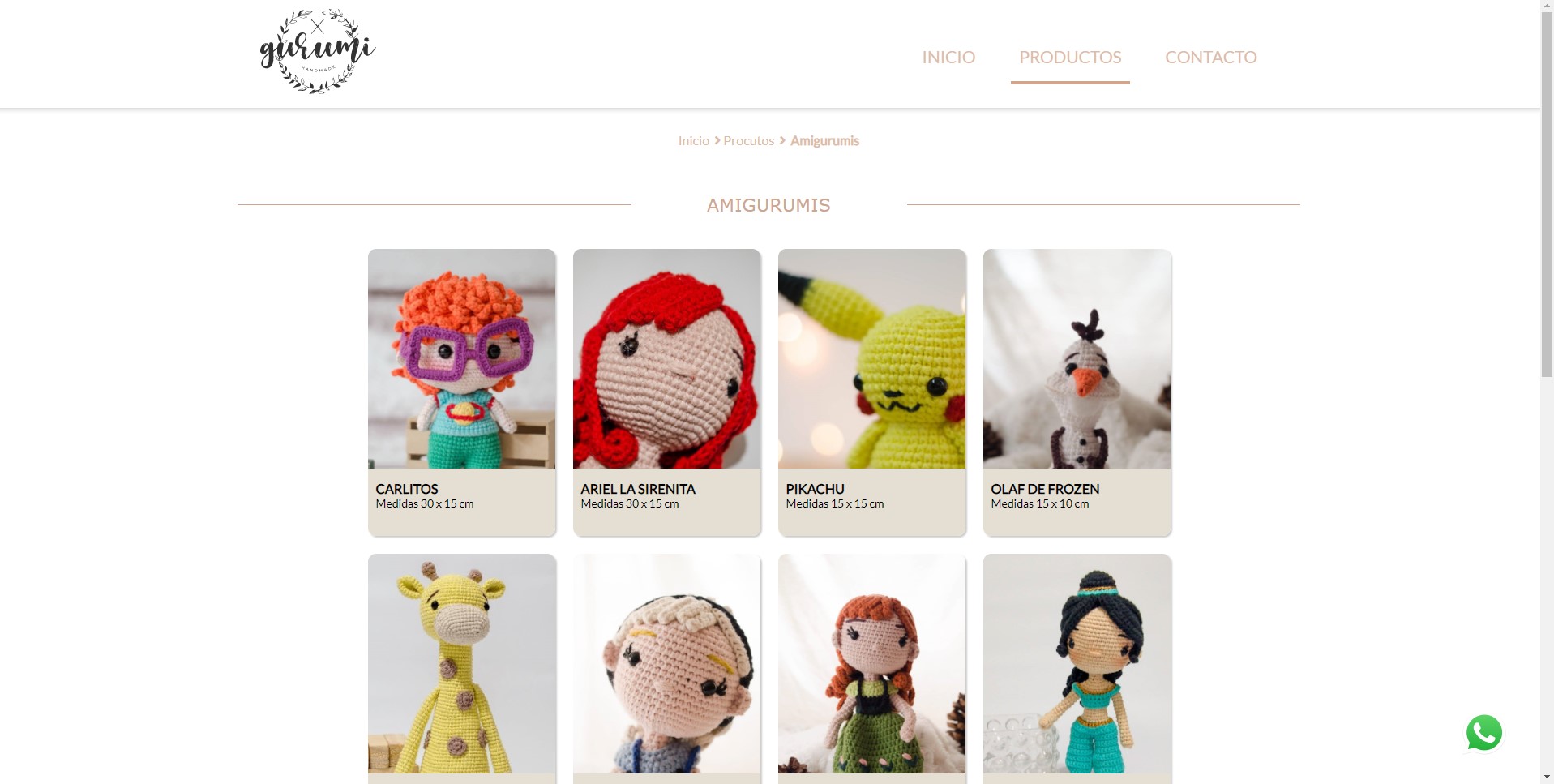 GitHub - Felipeofor/Gurumi: Tienda de muñecos tejidos