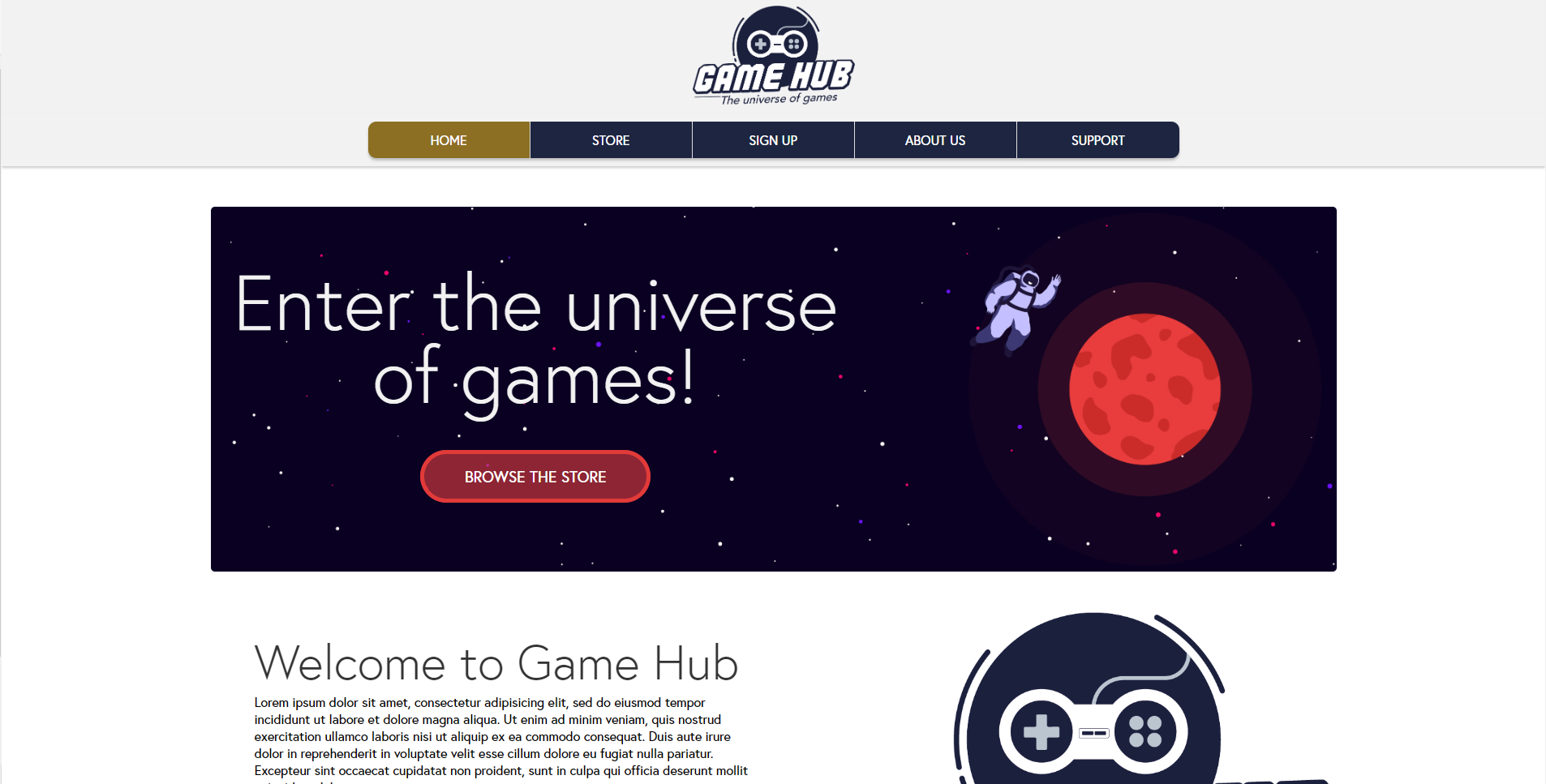 GitHub - devholdt/GameHub
