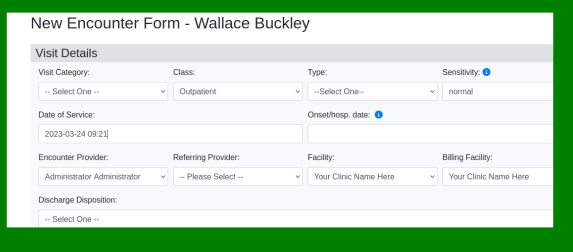 New Encounter Form Bug: Date picker switched back to incorrect datepicker for 12 hour format ...