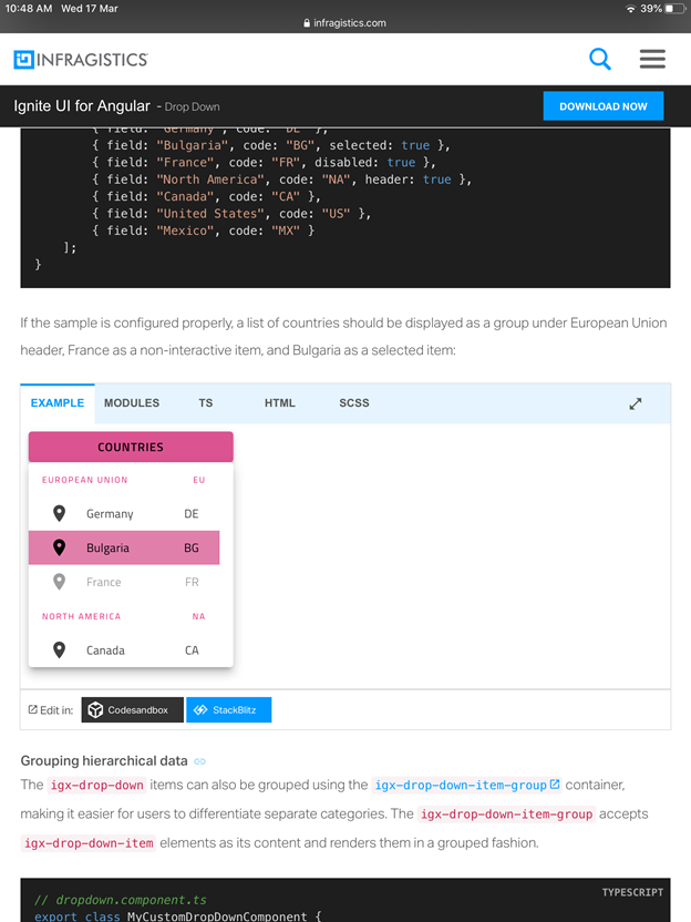 Ignite Ui Angular Igx Dropdown Scroll Issue · Issue 9180 · Igniteuiigniteui Angular · Github