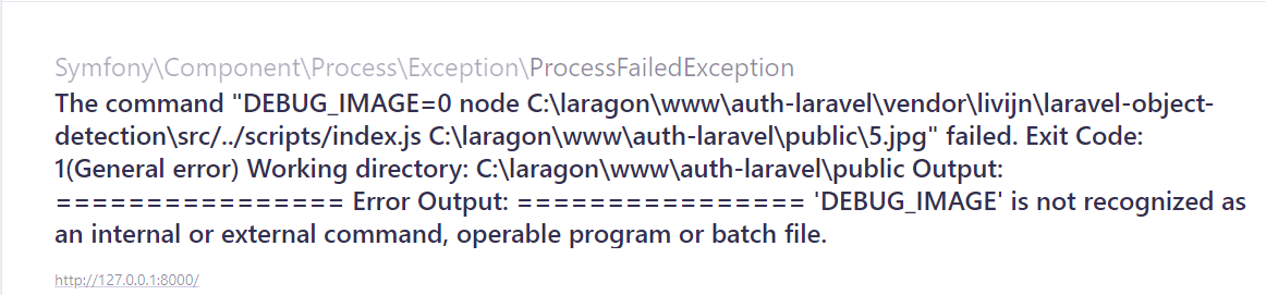 I Am Facing This Issue On Localhost Kindly Check This · Issue 1 · Livijn Laravel Object