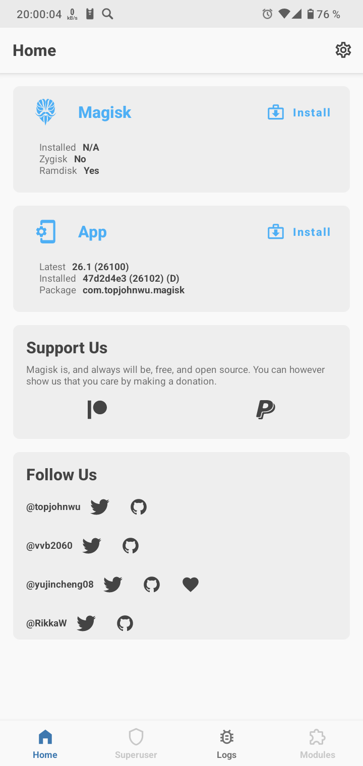 Big problems with Magisk v26.1 · Issue #7035 · topjohnwu/Magisk · GitHub