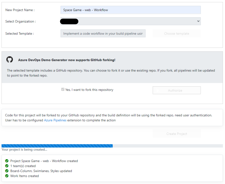 Template Generator Fails To Fork Github Repo · Issue 366 · Microsoftazuredevopsdemogenerator
