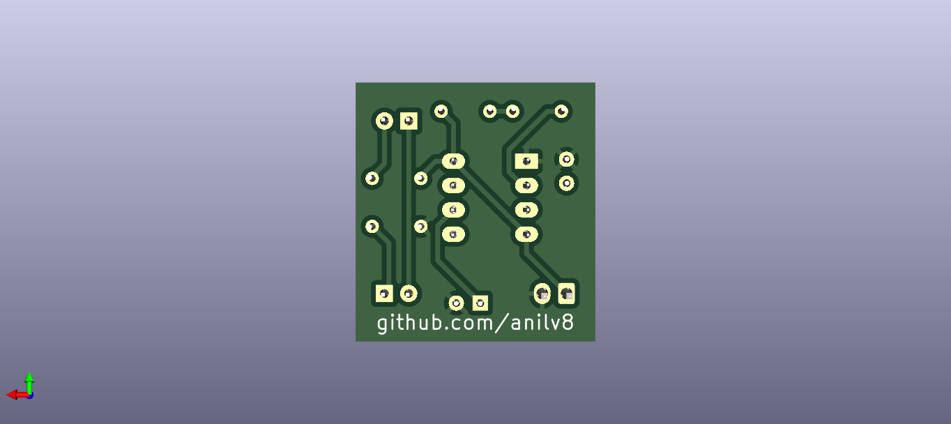 GitHub - anilv8/flip-flop-with-N555-timer: PCB of Flip-Flop circuitwith NE555 Timer using KiCad