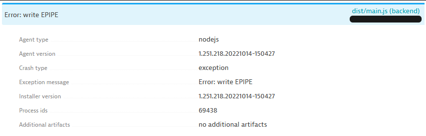 🐛 Bug Report: Backend crashes with `Error: write EPIPE` · Issue #15655 · backstage/backstage ...