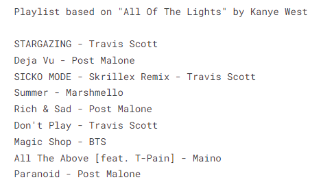 GitHub - paulachiaramonte/Spotify-Playlist-Creator: Is a unsupervised learning model that based ...