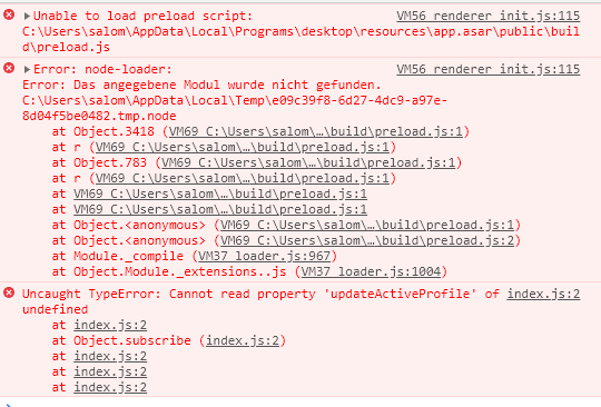 Firefly Beta not starting properly on Win10 · Issue #641 · iotaledger/firefly · GitHub