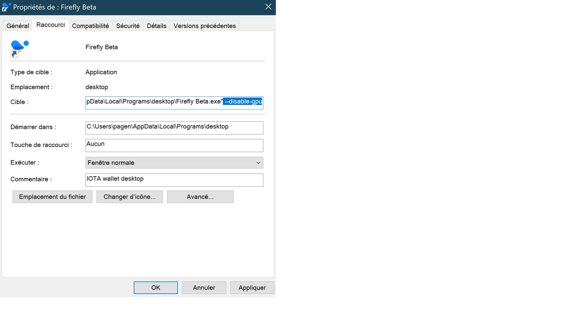 Firefly Beta not starting properly on Win10 · Issue #641 · iotaledger/firefly · GitHub