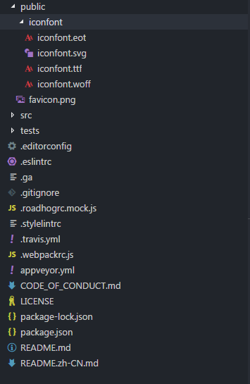 change fonts source to local path · Issue #1088 · ant-design/ant-design-pro · GitHub