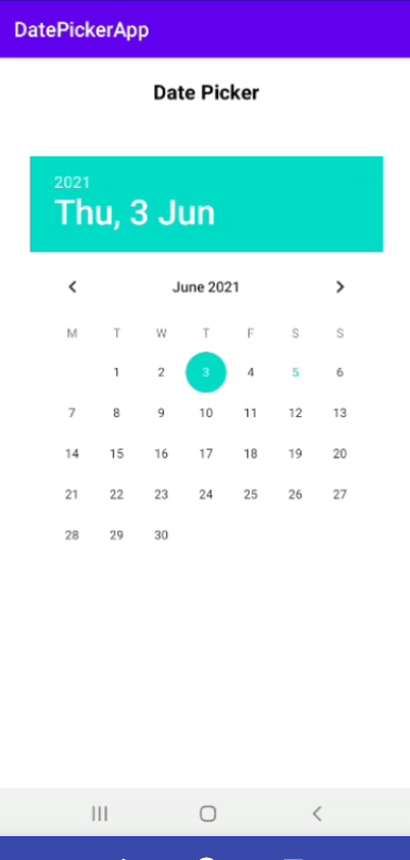 GitHub - sanj-tech/DatePicker-App