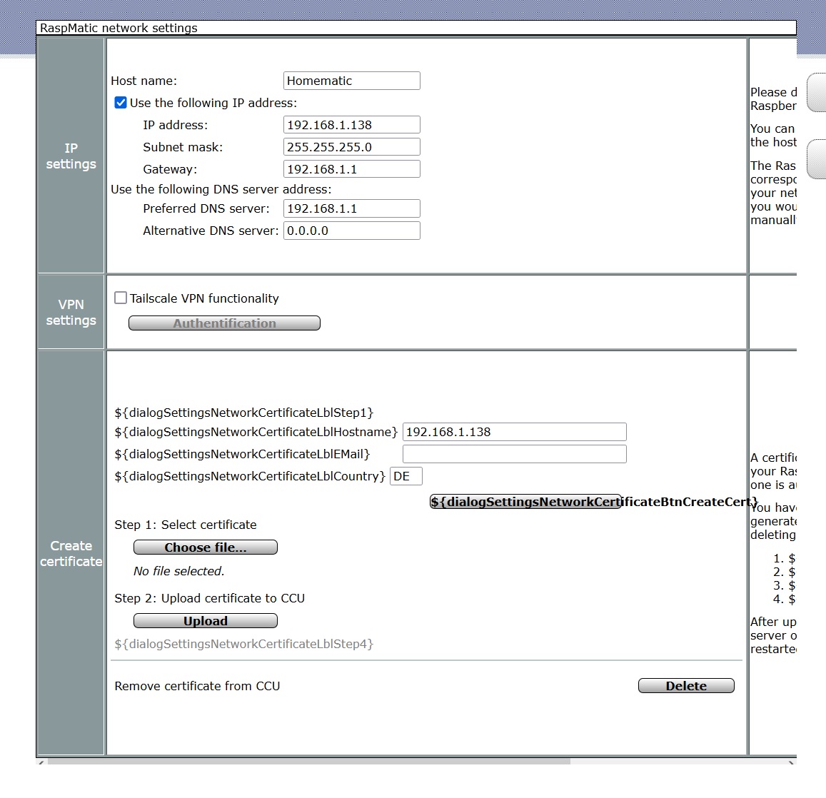 Übersetzung Fehler · Issue #2110 · jens-maus/RaspberryMatic · GitHub