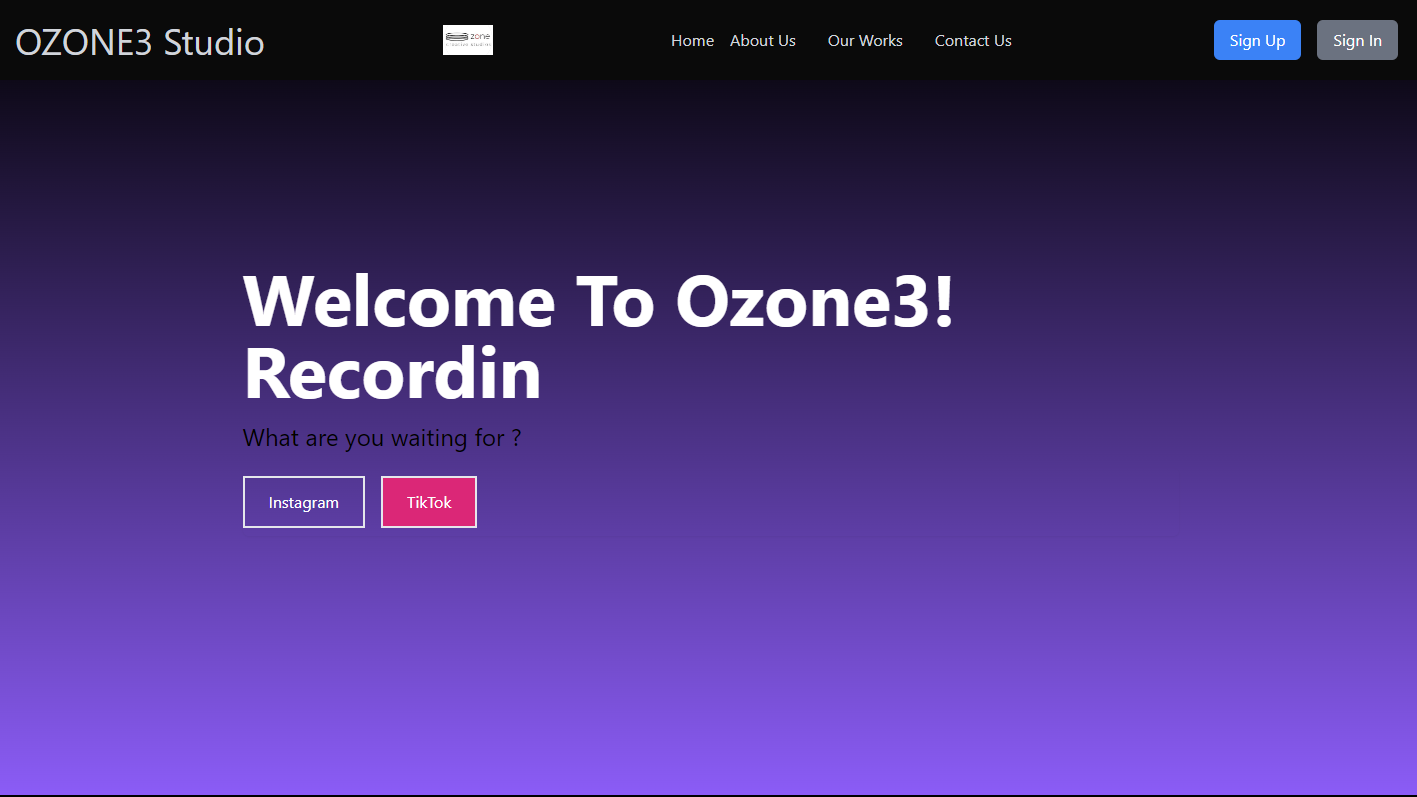 Ozone3-WebApp-ReactJs