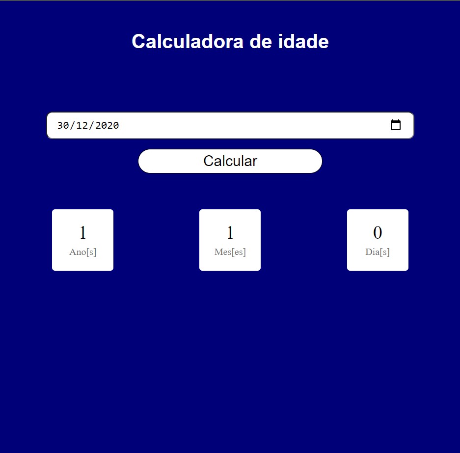 GitHub - epifaniofrancisco/calculadora-de-idade: Uma calculadora de idade na web.