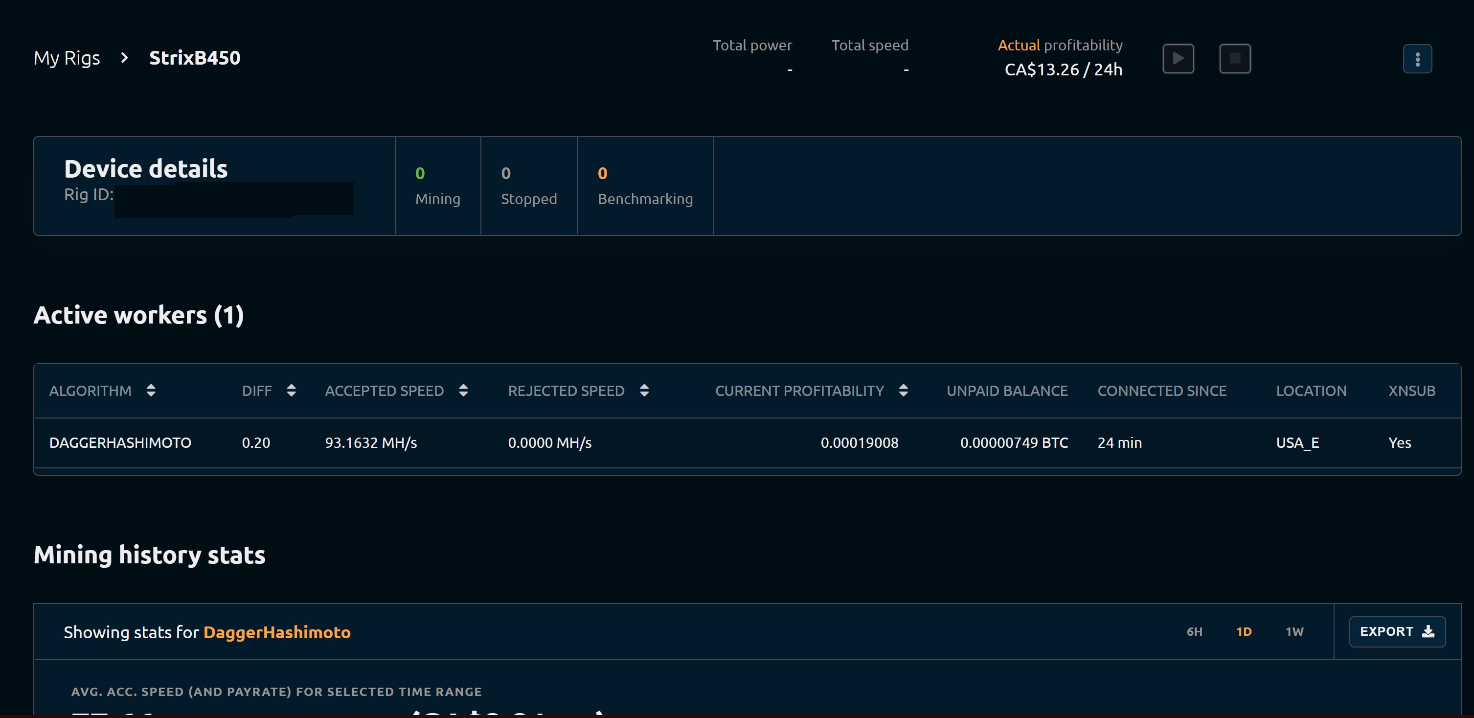 Rig information not displaying on rig manager · Issue #258 · nicehash/NiceHashQuickMiner · GitHub