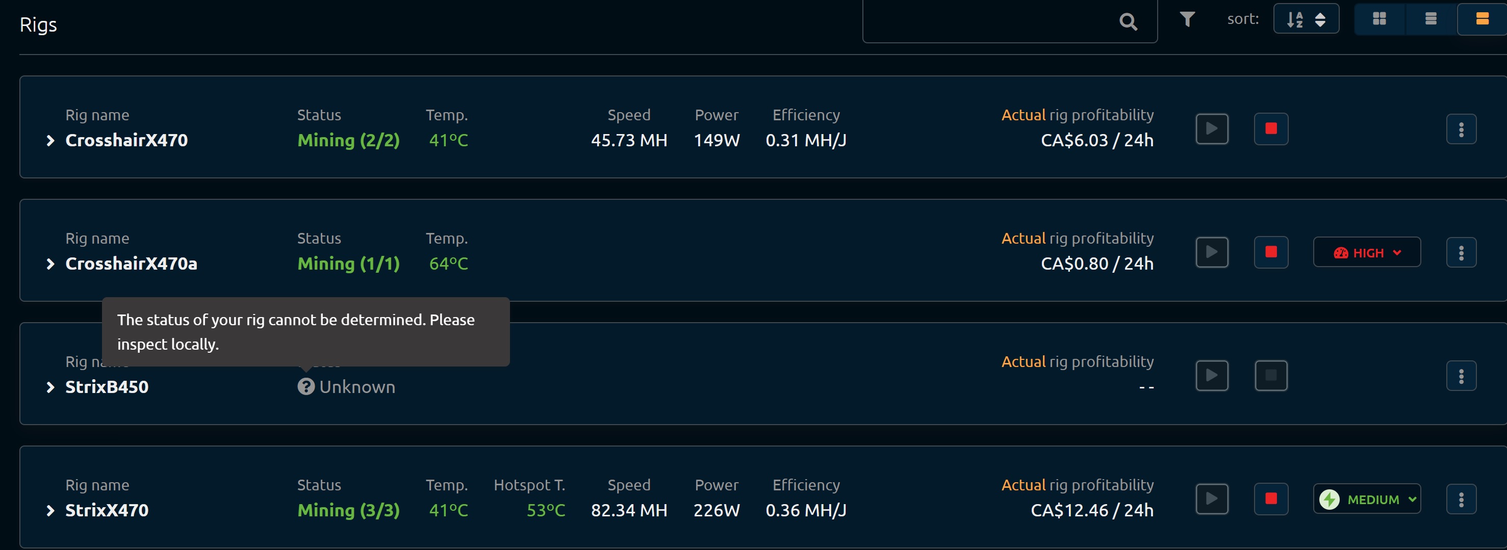 Rig information not displaying on rig manager · Issue #258 · nicehash/NiceHashQuickMiner · GitHub