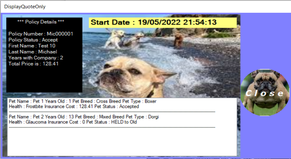 GitHub - MichaelXerxes/Pet-Insurance-FormApp