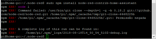 Error install · Issue #94 · AYapejian/node-red-contrib-home-assistant · GitHub