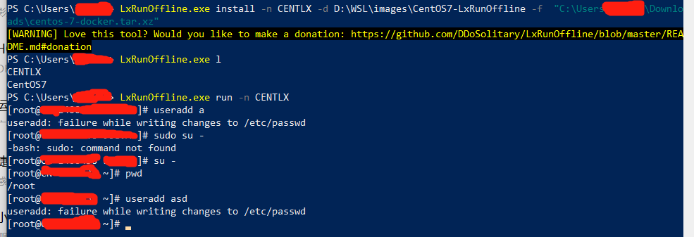 Permmission problem · Issue #113 · DDoSolitary/LxRunOffline · GitHub