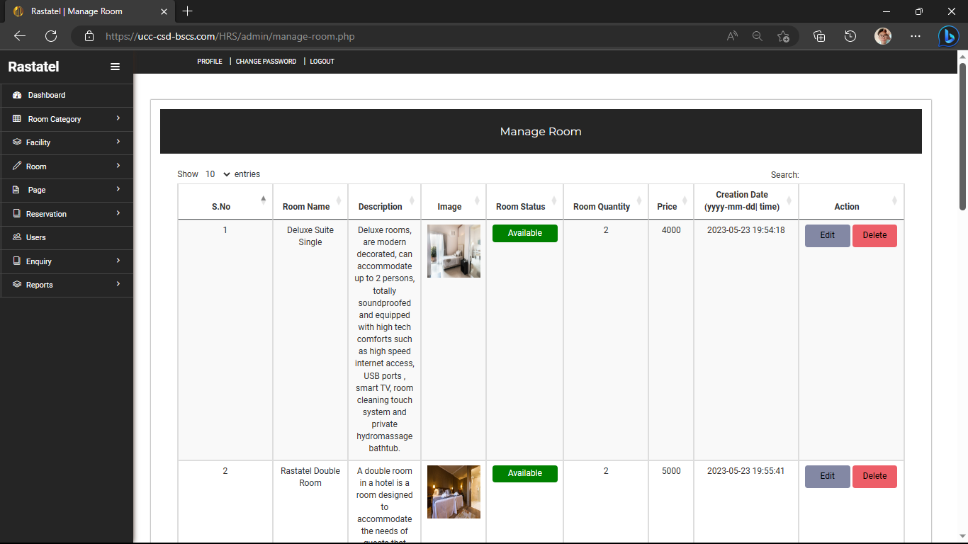GitHub - mjasper30/HRS: 3rd Year Case Study - Hotel Reservation System (HRS)