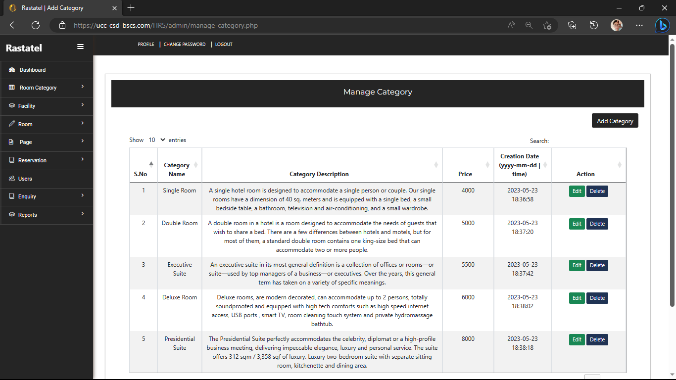 GitHub - mjasper30/HRS: 3rd Year Case Study - Hotel Reservation System (HRS)