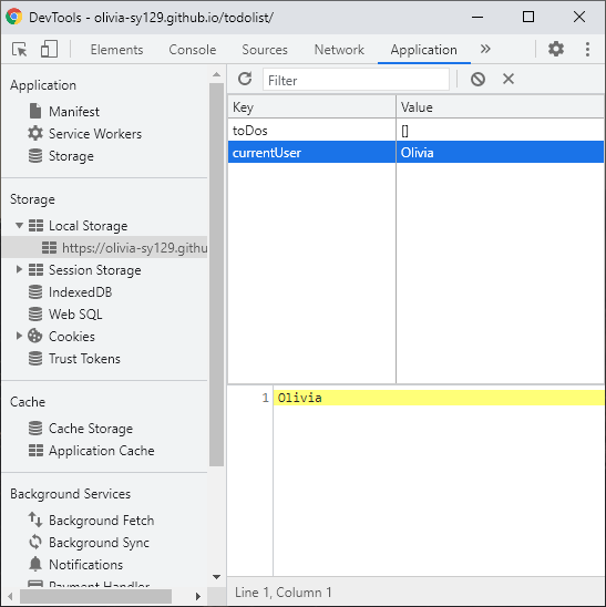 GitHub - Olivia-SY129/todolist