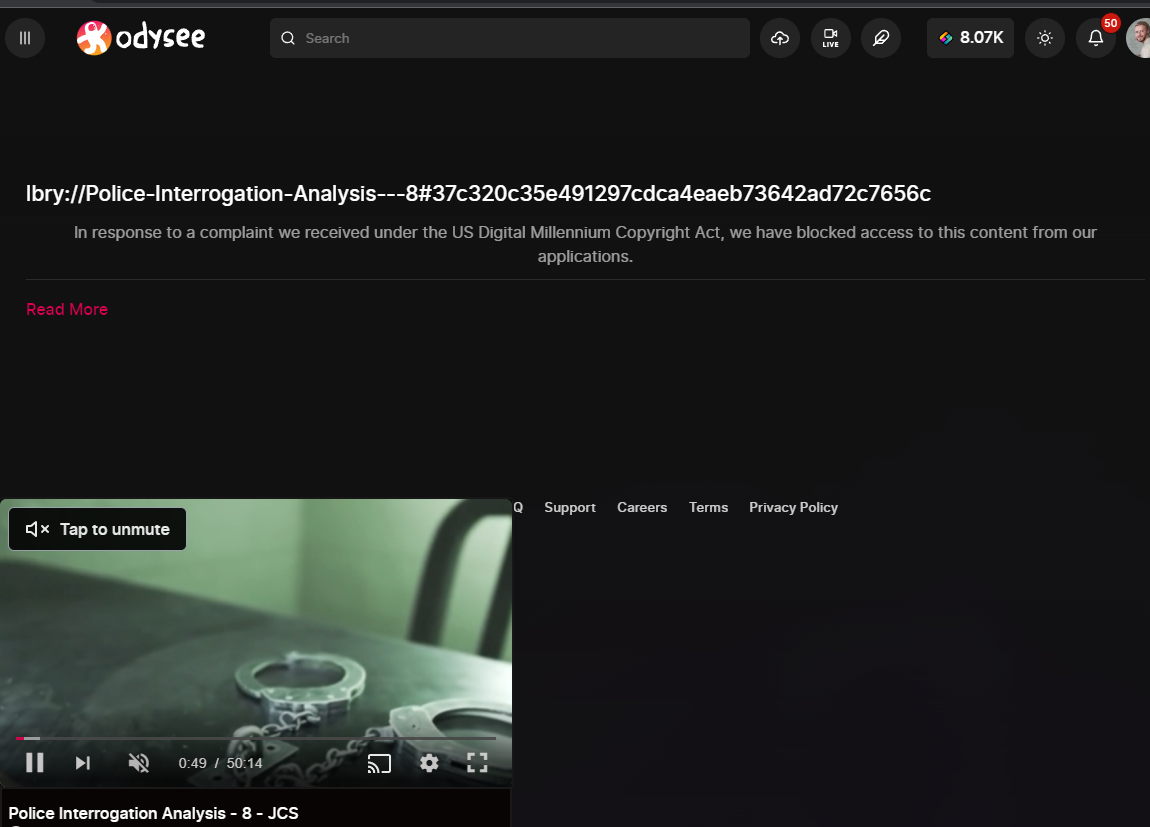 Playlist issues with blocked content / player plays 403 head · Issue #2740 · OdyseeTeam/odysee ...