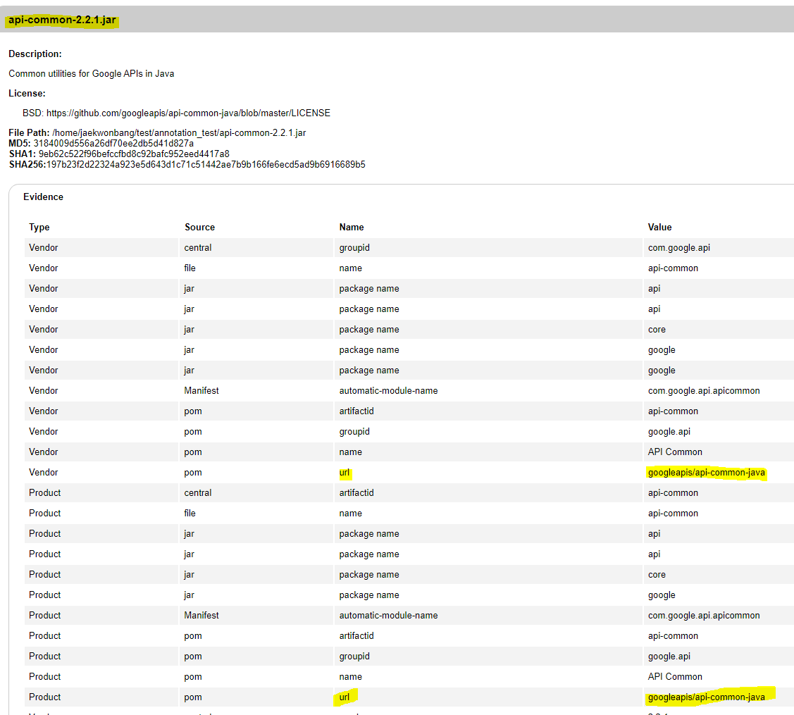 Request to make full url from pom · Issue #4960 · jeremylong/DependencyCheck · GitHub