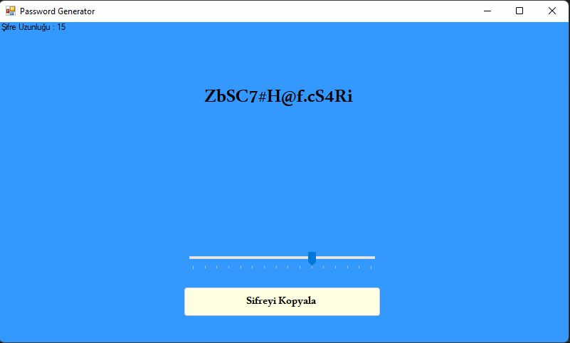 GitHub - BoraCrt/PasswordGenerator