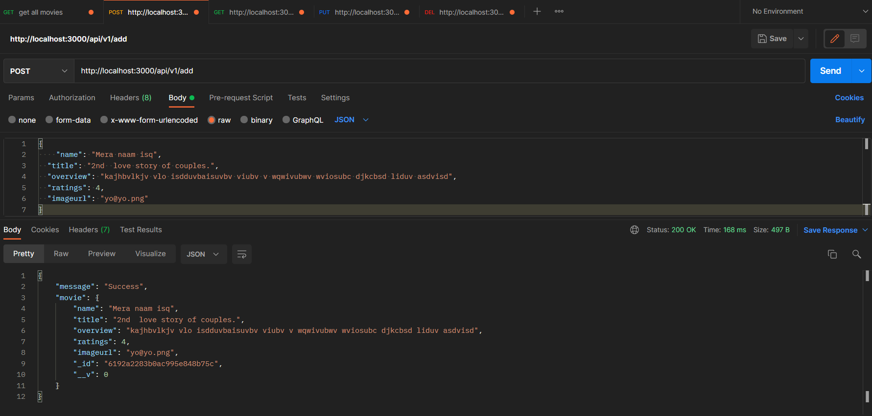 GitHub - Vicky3751/moviesAPI