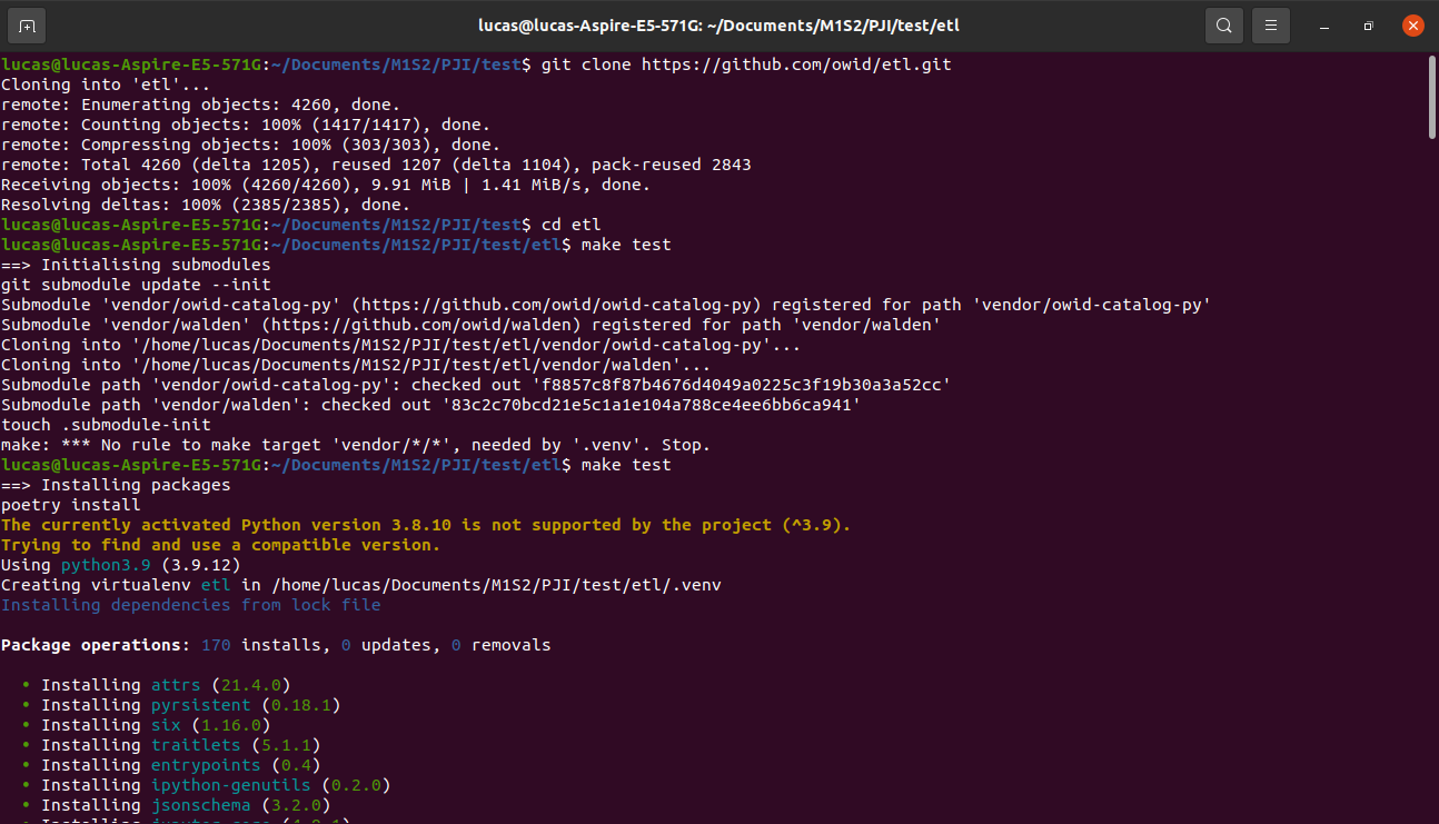 BadZipFile during the installation · Issue #176 · owid/etl · GitHub
