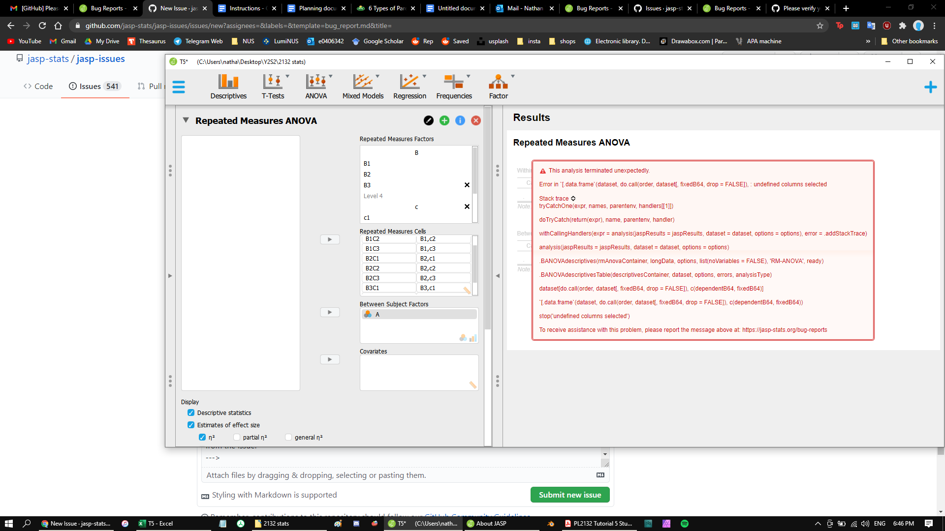 error ANOVA Descriptive statistics · Issue #1222 · jasp-stats/jasp-issues · GitHub