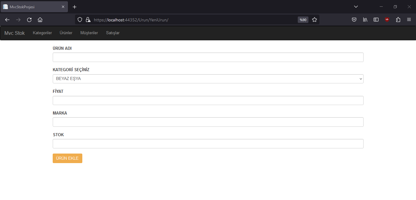 GitHub - EbruKurkcu/MvcStokProjesi