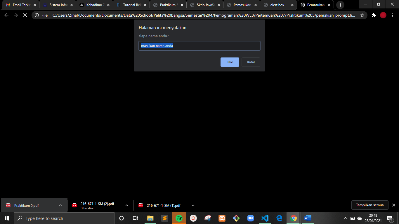 GitHub - zihanzaenal/Lab5Web