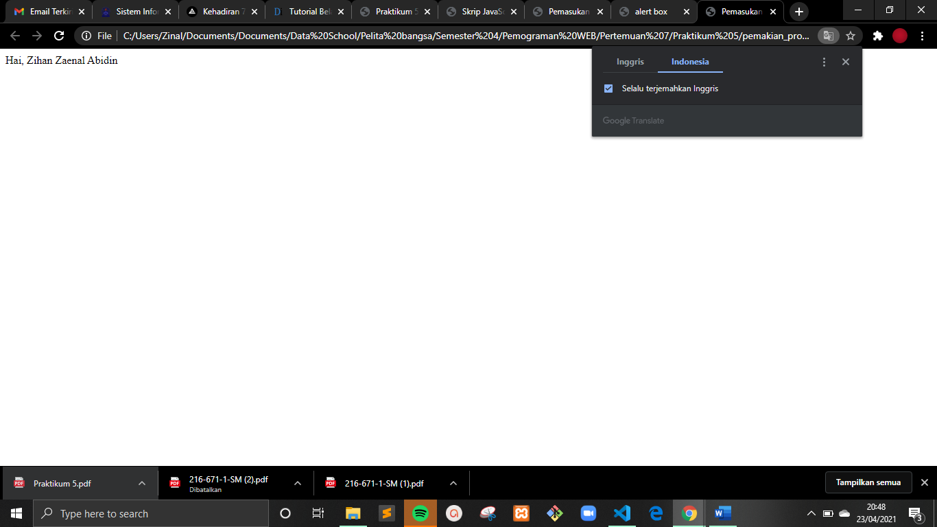 GitHub - zihanzaenal/Lab5Web