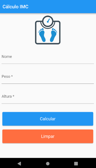 Github Dev Henrique Silvacalculadoraimc Calculadora De Imc é Um App Simples Criado Em 