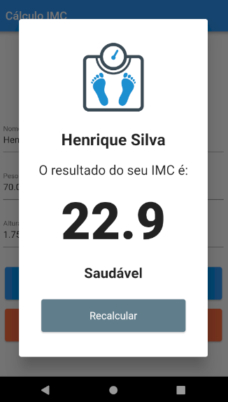 GitHub - dev-henrique-silva/calculadora_IMC: Calculadora de IMC é um app simples criado em ...
