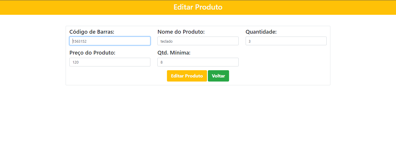 GitHub - ingridmsf19/Sistema-de-Estoque-PHP: Criando um sistema de estoque com MVC em PHP